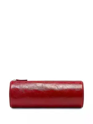 Proenza Schouler Cylindrical Leather Clutch - Red