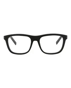 Berluti Acetate Square Frame Optical Eyeglasses - Black Black Transparent (bl50013u/54/001)