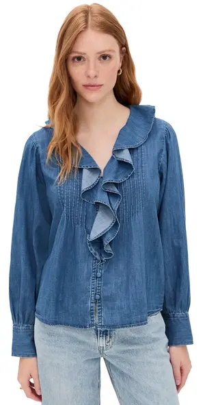 Madewell Ruffle Blouses
