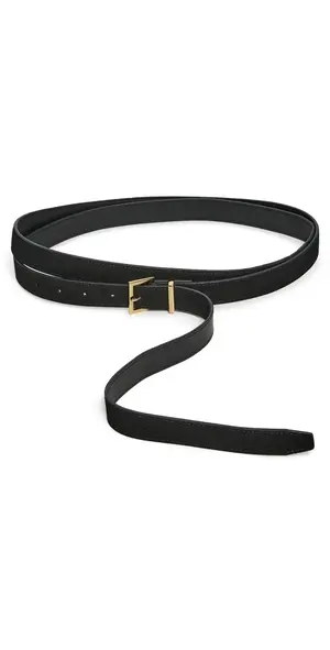 FRAME The Double Wrap Belt - Black