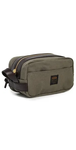 Filson Rugged Twill Travel Kit - Otter Green