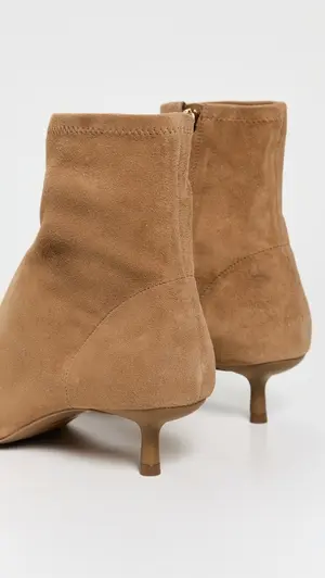 Simkhai Joni Stretch Suede Ankle Boots