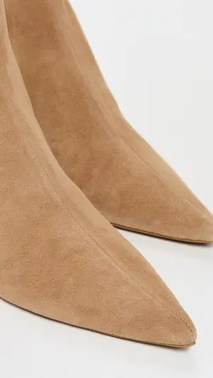 Simkhai Joni Stretch Suede Ankle Boots