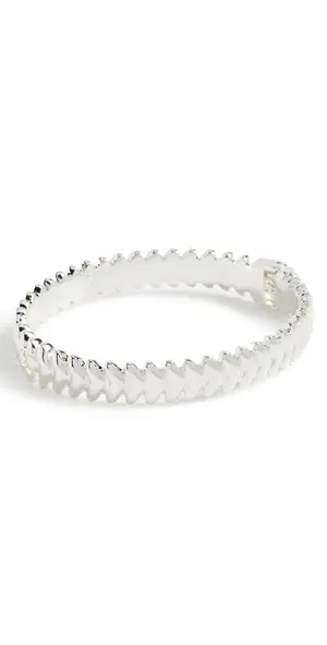 Ettika Metal Bangle - Silver