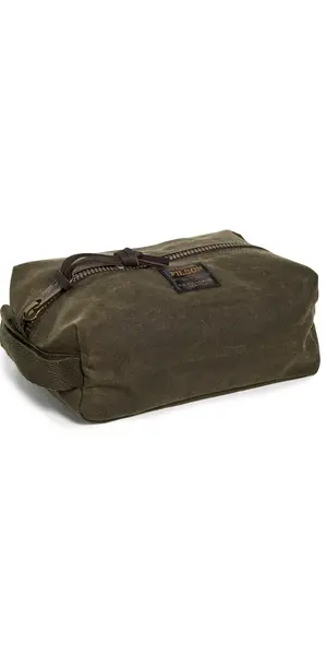 Filson Tin Cloth Travel Kit - Otter Green