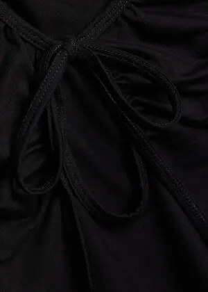 REFORMATION Bella Jersey Tank - Black