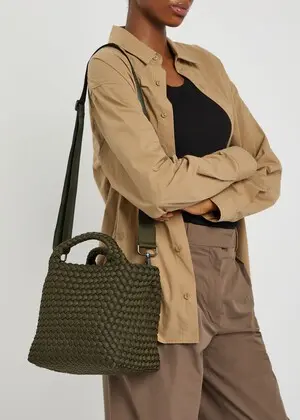 NAGHEDI St. Barths Small Woven Tote