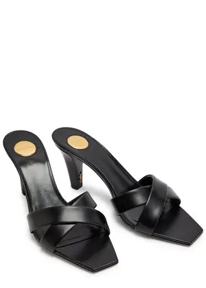 Saint Laurent Jill 75 Leather Sandals