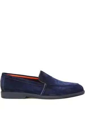 Santoni Leather Loafers