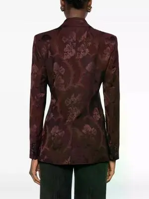 Etro Floral-jacquard Double-breasted Jacket