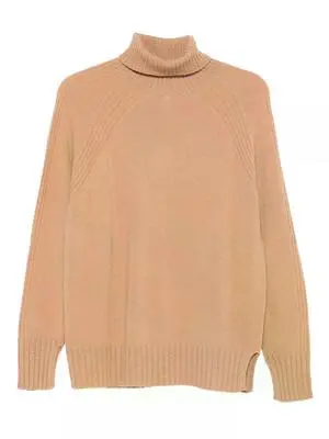 TWINSET Ribbed Turtleneck Sweater