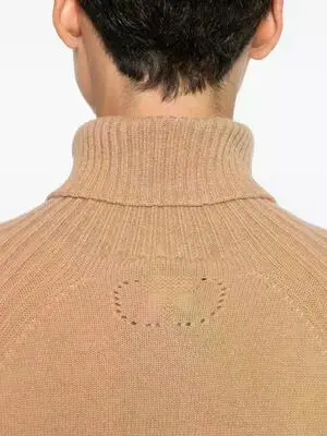 TWINSET Ribbed Turtleneck Sweater