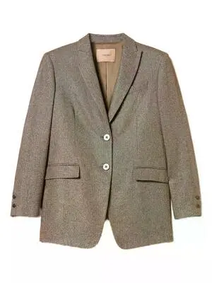 Twinset Notched Lapel Blazers For Women