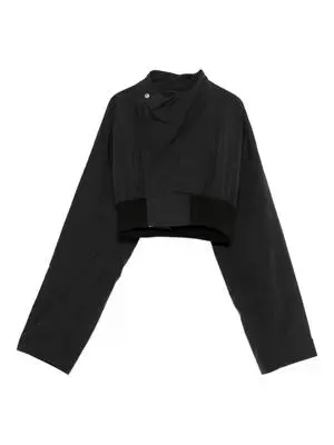 Rick Owens Double-breasted Cropped Jacket