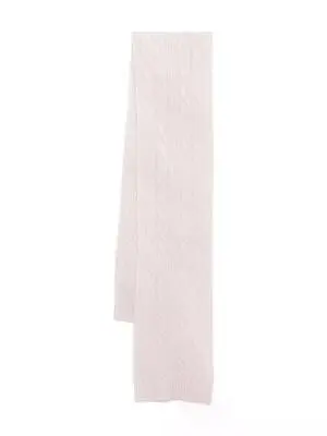 N.peal Cable Rib Scarf - Pink