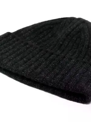 N.peal Ribbed Cashmere Beanie