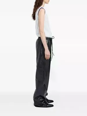 Proenza Schouler White Label Magnus Leather Trousers