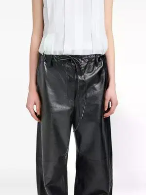 Proenza Schouler White Label Magnus Leather Trousers