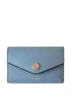 Mulberry Folded Leather Wallet - Blue