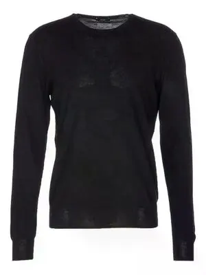 Hosio Cuffed Sweaters For Men