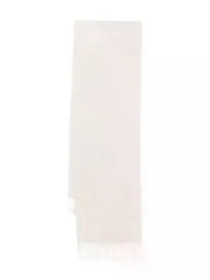 N.peal Doubleface Woven Scarf - Neutrals