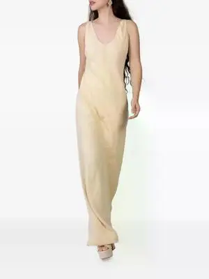 PETER COHEN V-neck Midi Dress