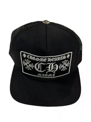 Chrome Hearts Miami Exclusive Trucker Hat - Black