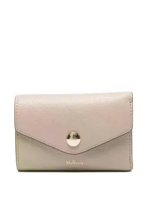 Mulberry Ffolded Classic Grain Leather Wallet - Neutrals
