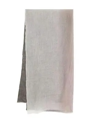 N.PEAL Dip-dye Cashmere Scarf