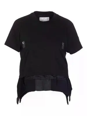 Sacai Asymmetrical Side-split T-shirt