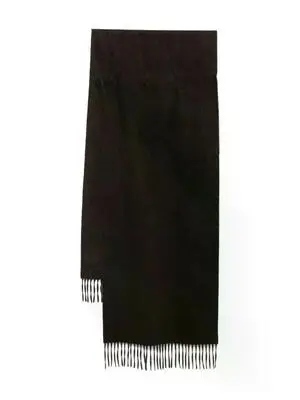 N.peal Woven Scarf - Brown
