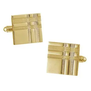 Link Up Gold Tone Cufflinks & Tie Clips