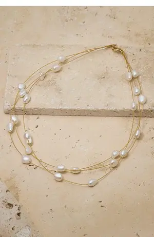 UNTAMED PETALS Pacific Pearl Choker