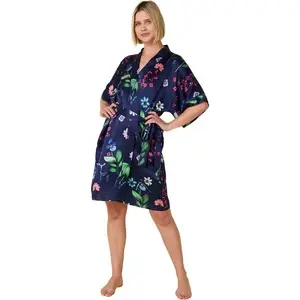 THE CAT'S PAJAMAS Silk Kimono Robe - Deerly