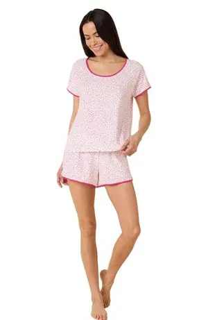 THE CAT'S PAJAMAS Pima Knit Short Simple Set