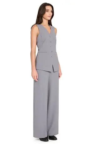 TAHARI ASL Button-up Vest