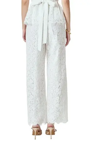 Endless Rose Floral Lace Wide Leg Pants