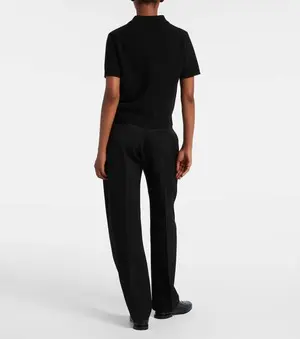 Givenchy Wool And Cashmere Polo Sweater