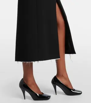 Givenchy Bustier Dress In Wool Blend