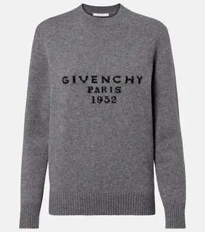 Givenchy Logo Wool And Cashmere Sweater