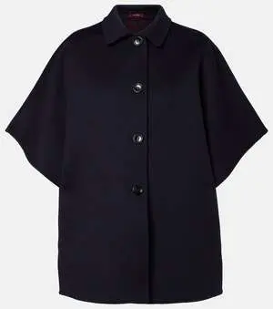 Gucci Single-breasted Wool Cape