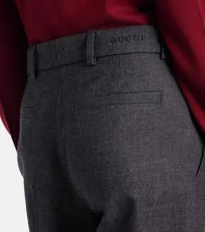 Gucci Wool Straight Pants