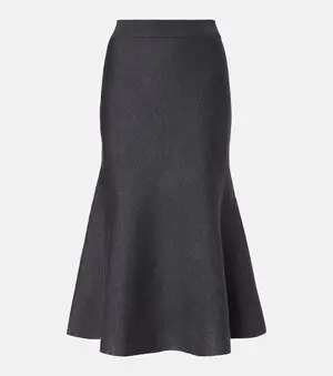 Wool Midi Skirts
