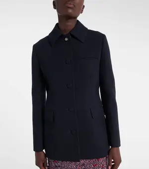 Gucci Double G Wool Jacket - Black