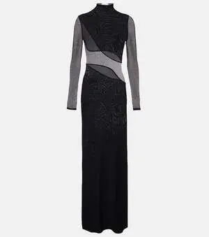 Alaïa Knitted Sheer Gown