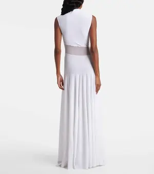 Alaïa Turtleneck Maxi Dress