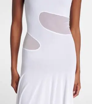 Alaïa Turtleneck Maxi Dress