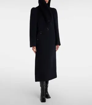 Alaïa Asymmetric Wool Coat