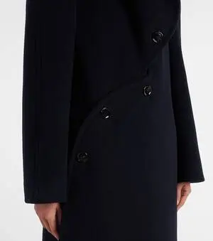 Alaïa Asymmetric Wool Coat