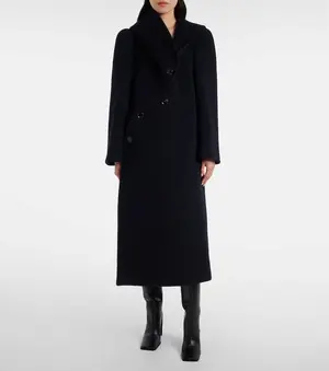 Alaïa Asymmetric Wool Coat